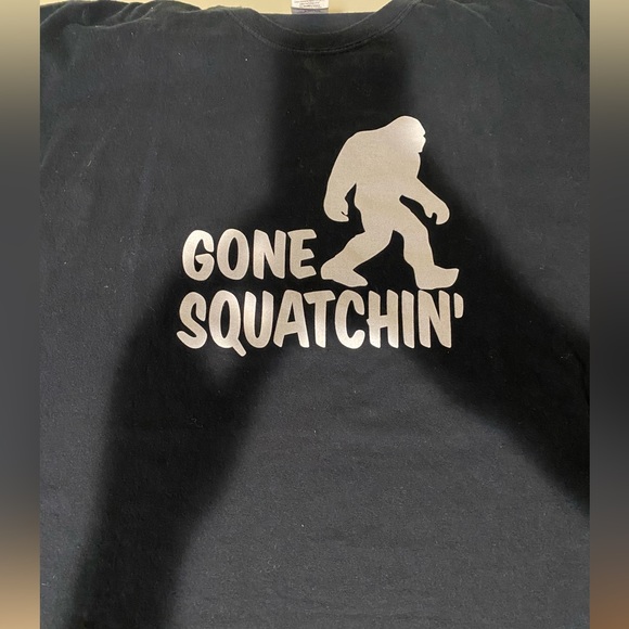 Gildan | Shirts | Gone Squatchin Mens Large | Poshmark